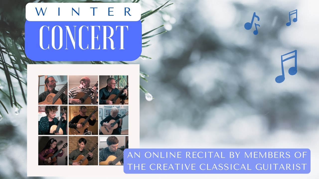 CCG Member Recital - December 2024 - YouTube