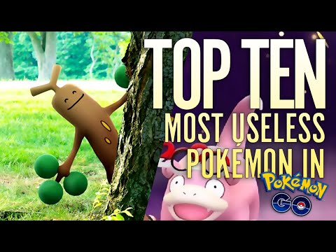 DO NOT POWER THESE UP!! The Top Ten Most USELESS Pokémon in Pokémon GO ...