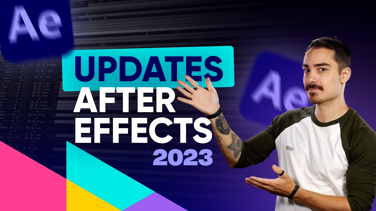 After Effects 2023! NOVAS FERRAMENTAS E UPDATES - Track Matte, Label ...
