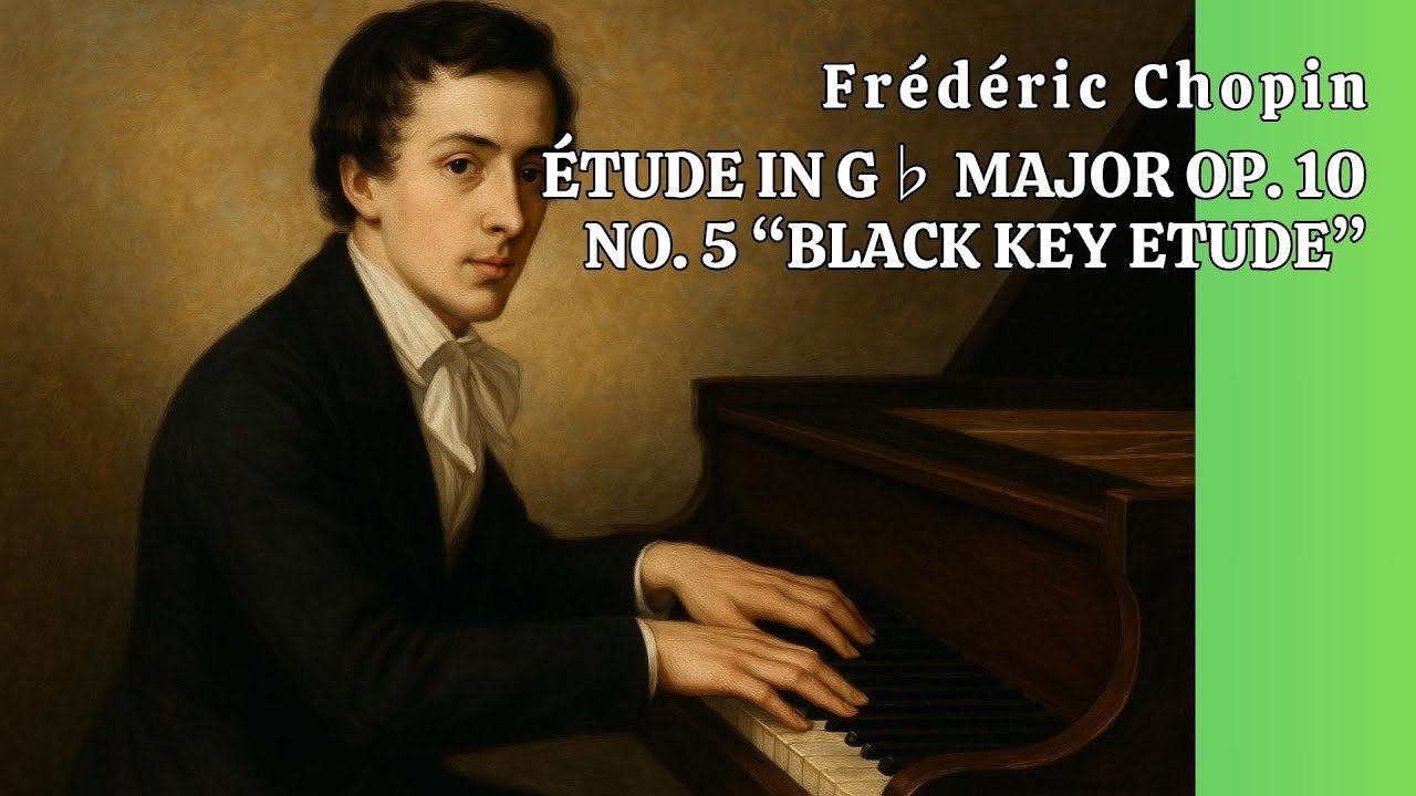 Chopin Etude in G-flat Major, Op.10 No.5 | Black Key Etude - YouTube