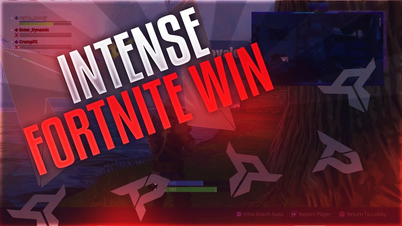 INTENSE FORTNITE WIN (Fortnite Highlights) - YouTube