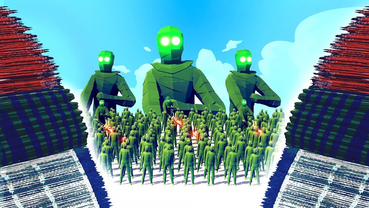 300x ZOMBIES + 3x BOSSES vs EVERY GOD - Totally Accurate Battle ...