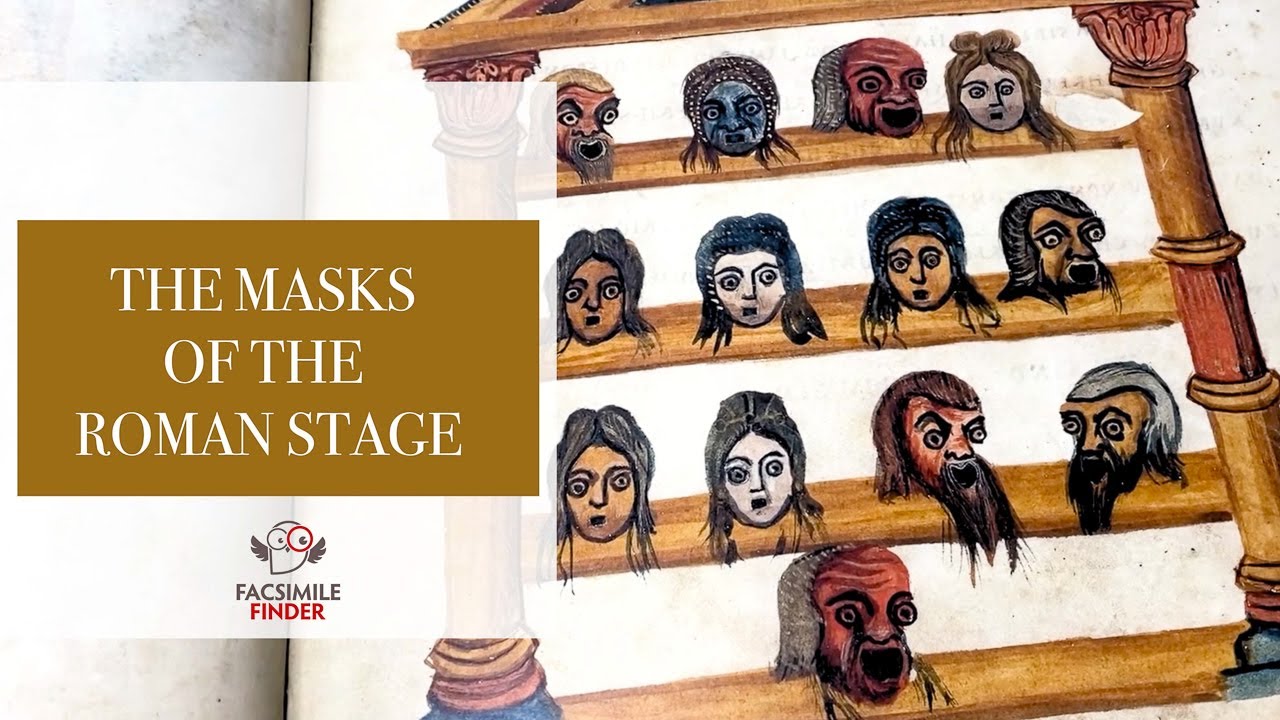 The Masks of the Roman Stage in the Vatican Terence - YouTube