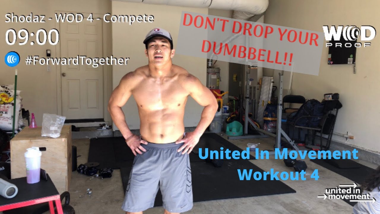 United In Movement HOME CROSSFIT Workout 4 (Forward Together). MTF CREW ...