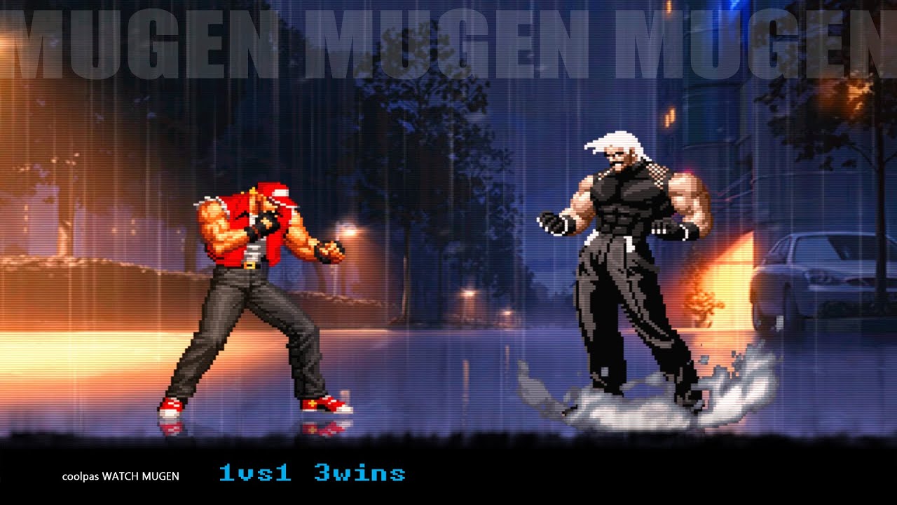 Terry vs Dark Rugal B | MUGEN 1vs1 - YouTube