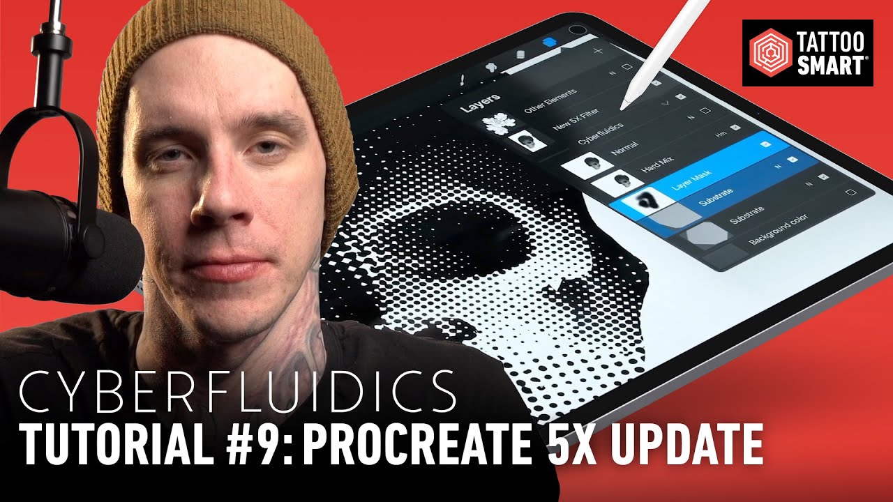Cyberfluidics 9: Procreate 5X Update - YouTube