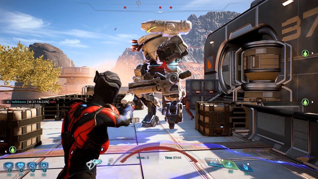 Mass Effect Andromeda - Strongest Melee Class (Asari Adept) - YouTube