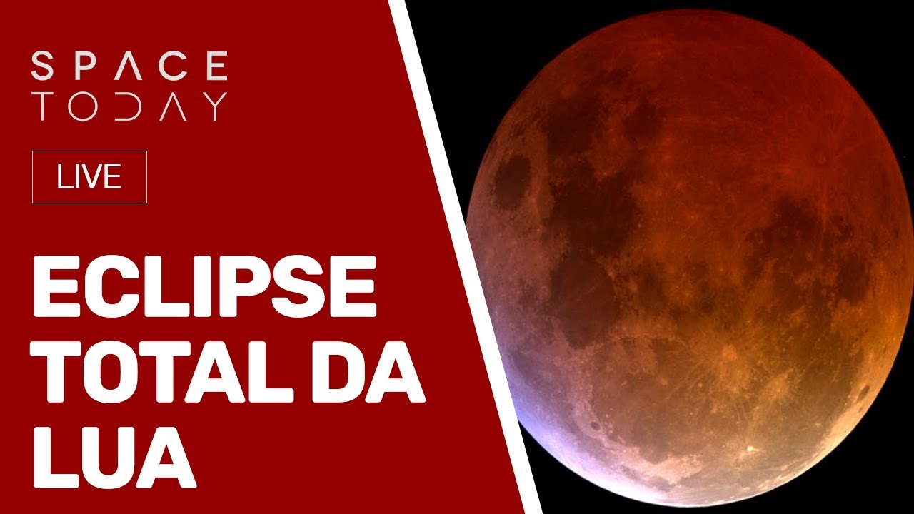 ECLIPSE TOTAL DA LUA!!! - YouTube