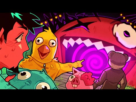 SIE HABEN EINEN HORROR-THEMENPARK ÜBER... MICH GEMACHT!!?? | Flucht aus dem Toon Kingdom (mit Del...