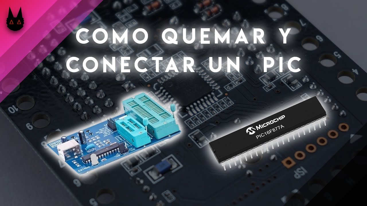 Conexiones básicas de un PIC Y Como Programarlo (Master Prog) - YouTube