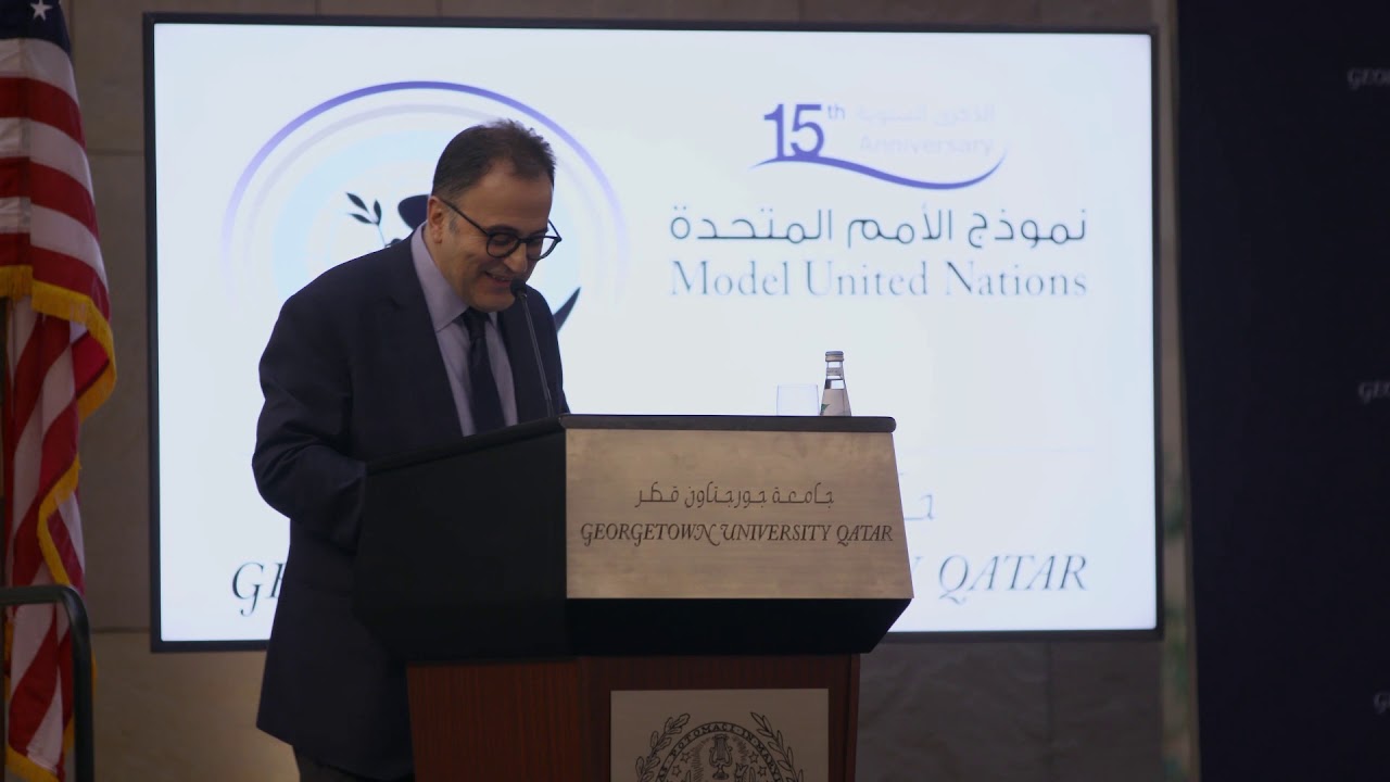 Georgetown Model United Nations 2020 Opening Ceremony with WISE CEO ...