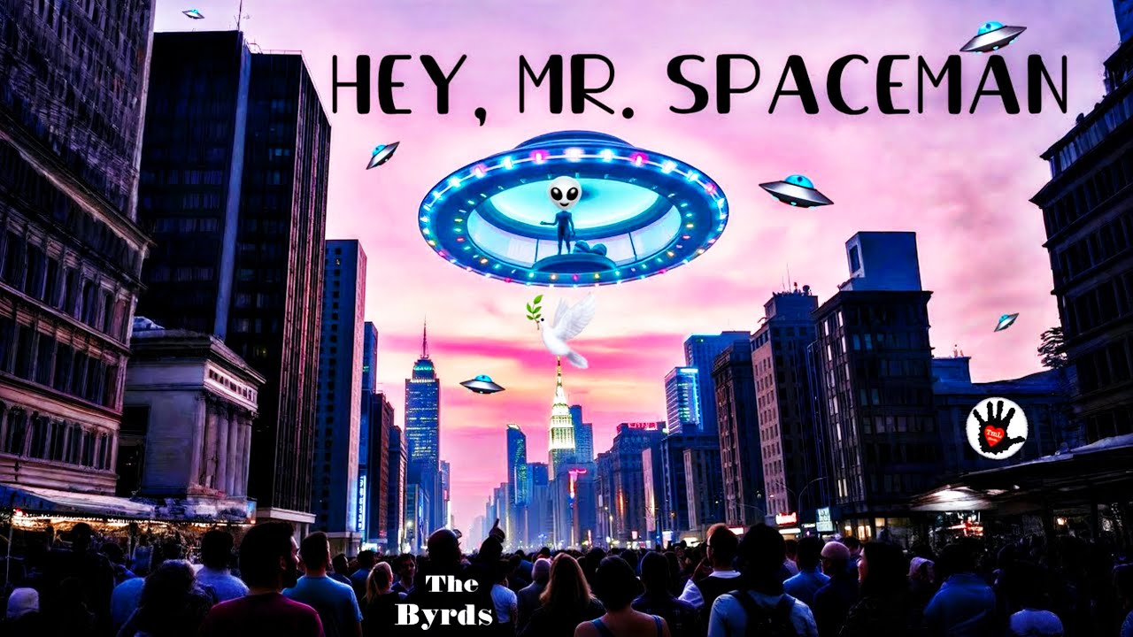 The Byrds "Mr. Spaceman" (lyrics) - YouTube