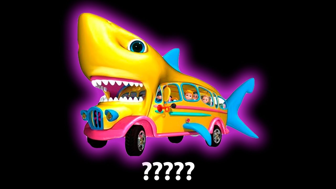 9 Bus Shark "Baby Shark Horn" Sound Variations in 50 Seconds - YouTube