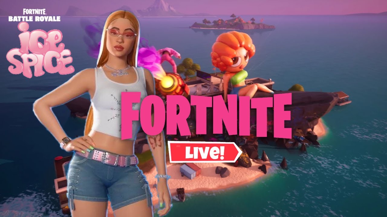 🔴LIVE - Fortnite - New Update Poi, Mythic & Ice spice in shop Tonight ...
