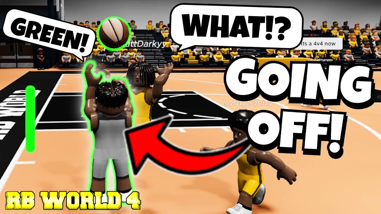 I WENT OFF IN THE REC CENTER!! (RB World 4) - YouTube