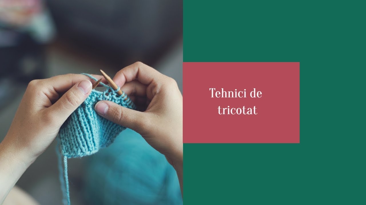 Tricotat - Scăderea ochiurilor- Varianta 2 - YouTube