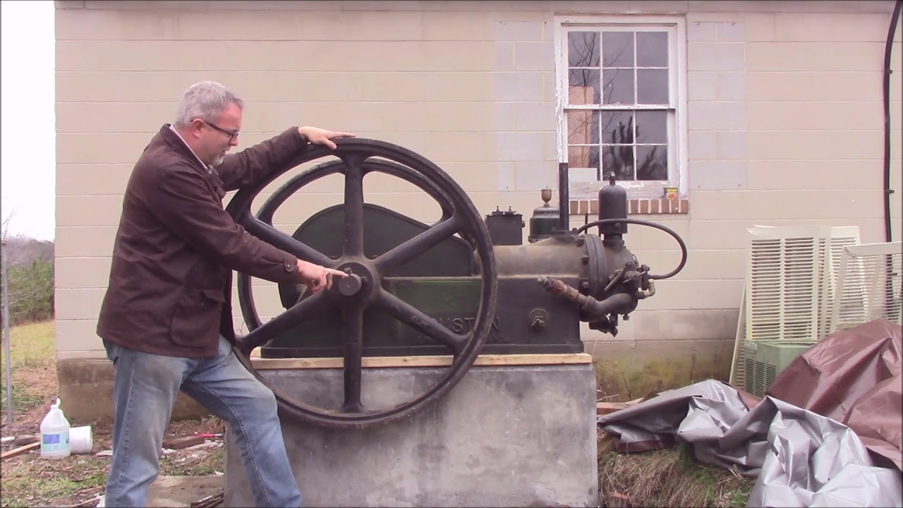 Ruston Engine Move - Part 2 - YouTube