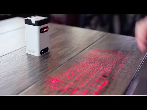 Portable Virtual Keyboard | Future Tech | iSimplified - YouTube