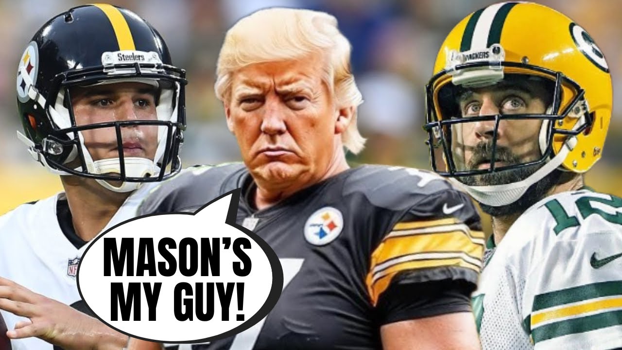 Mason Rudolph SLAMMED By Woke Fans After Appearing At Donald Trump ...