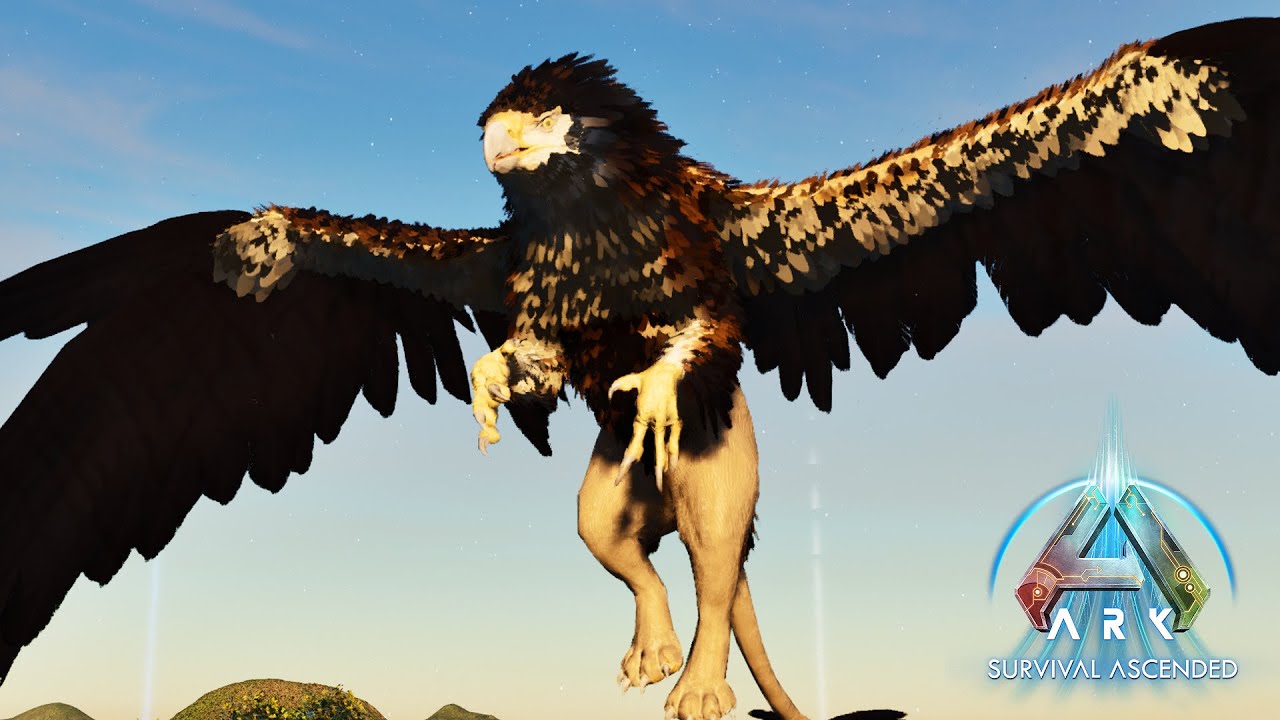 GRIFFIN! DINO PENGUASA GUNUNG DI THE ISLAND | Ark Survival Ascended #6 ...