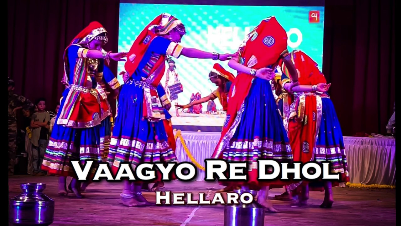 Vaagyo Re Dhol - Hellaro | Girls | Garba | Dance | Choreography | ABCD ...