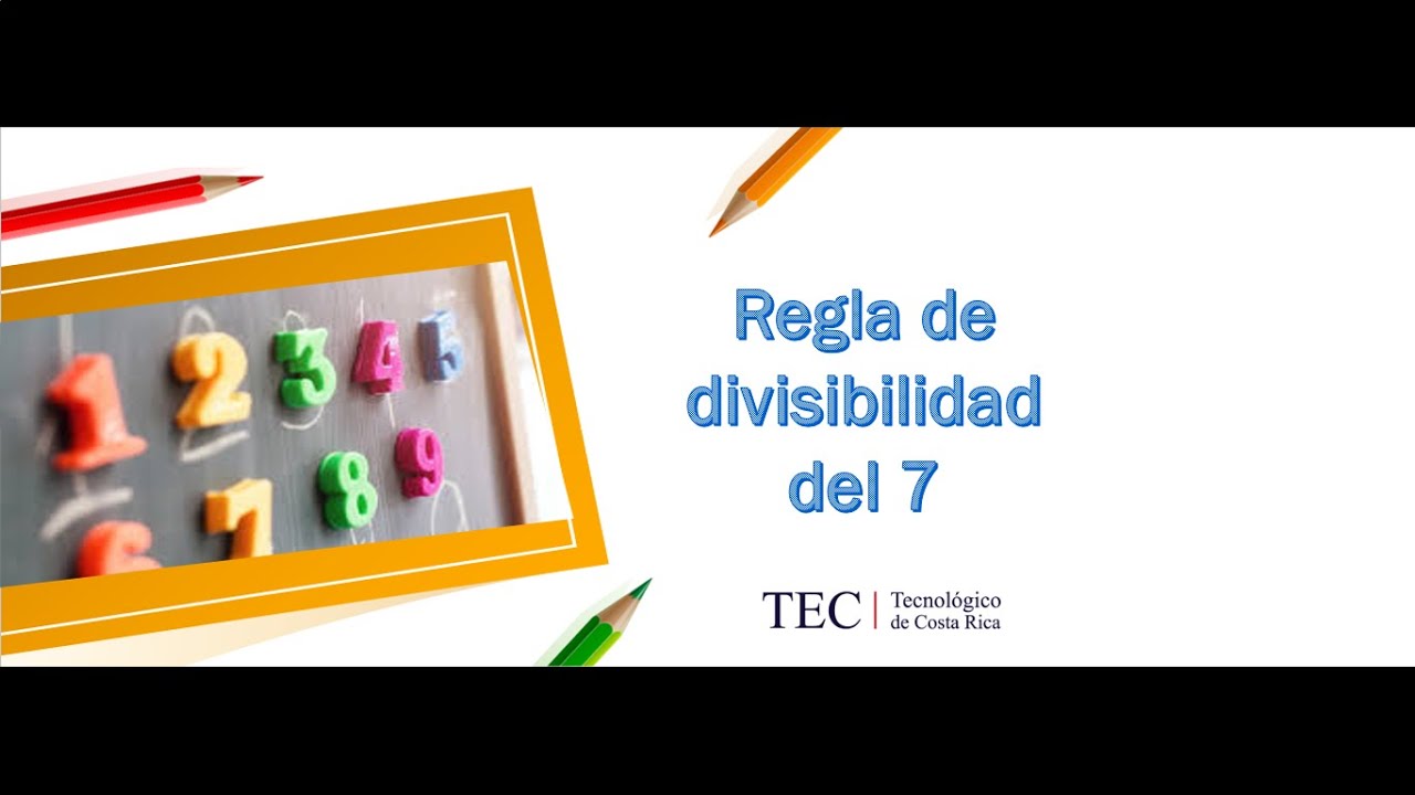 Regla de divisibilidad del 7 - YouTube