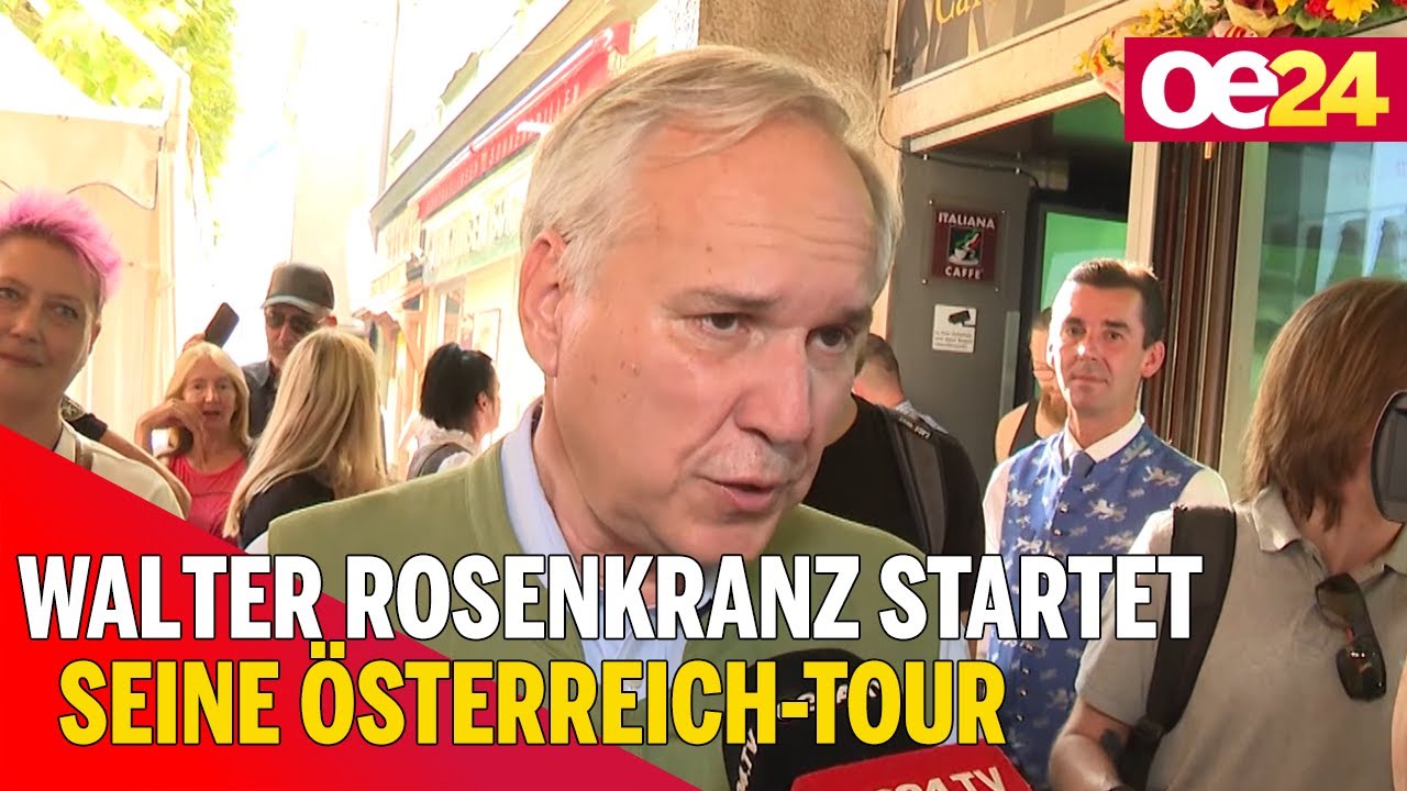 Walter Rosenkranz im Interview: Rosenkranz startet seine Österreich ...