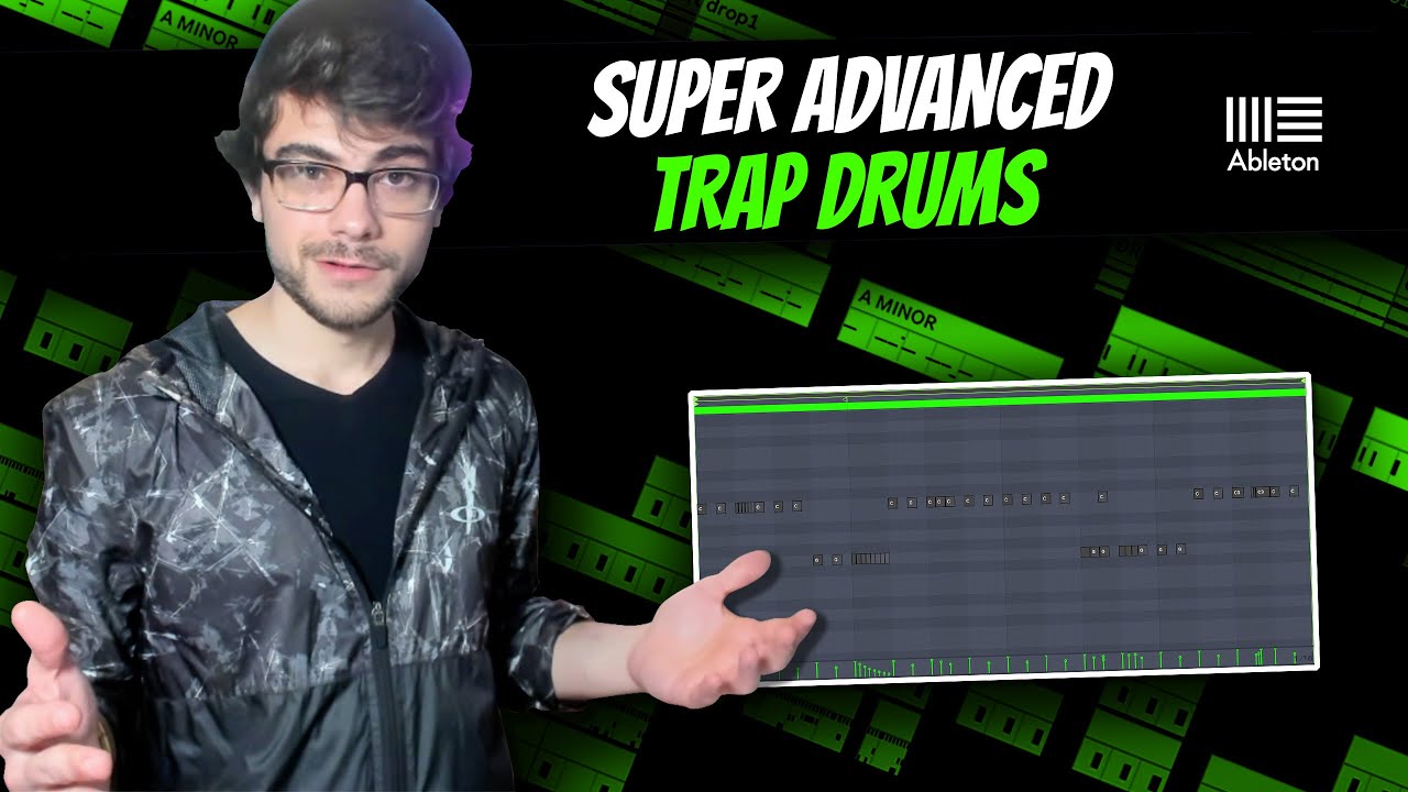 SUPER ADVANCED TRAP DRUMS | Ableton Trap Drums Tutorial - YouTube