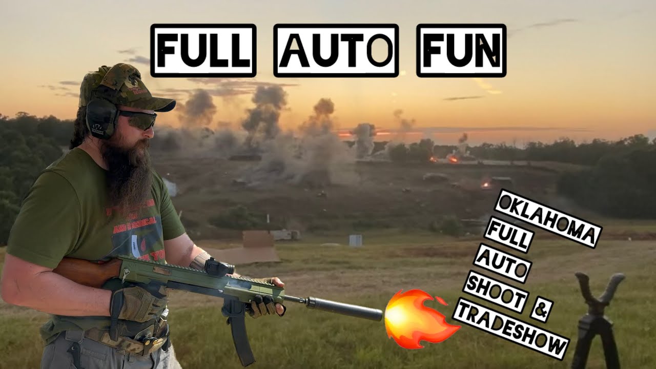 Full Auto Machine Gun Shoot OPEN TO THE PUBLIC!!! - YouTube
