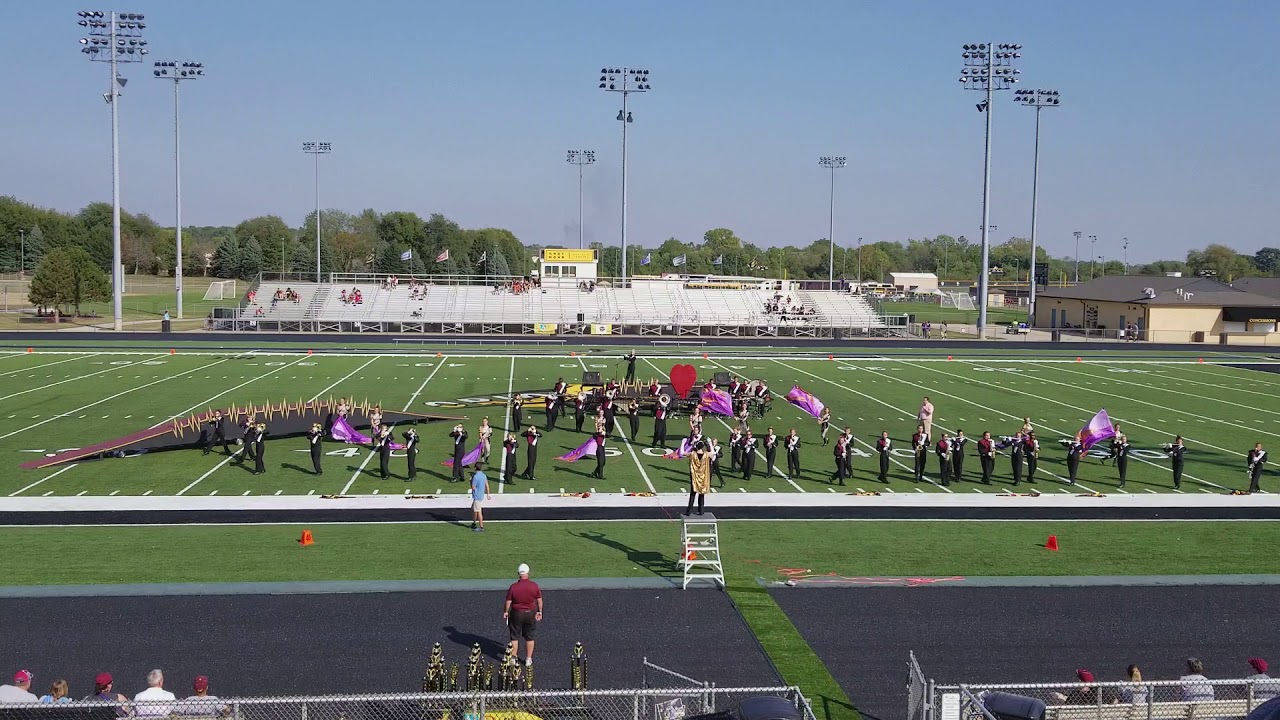 Alex High School Marching Band 9/23/17 - YouTube