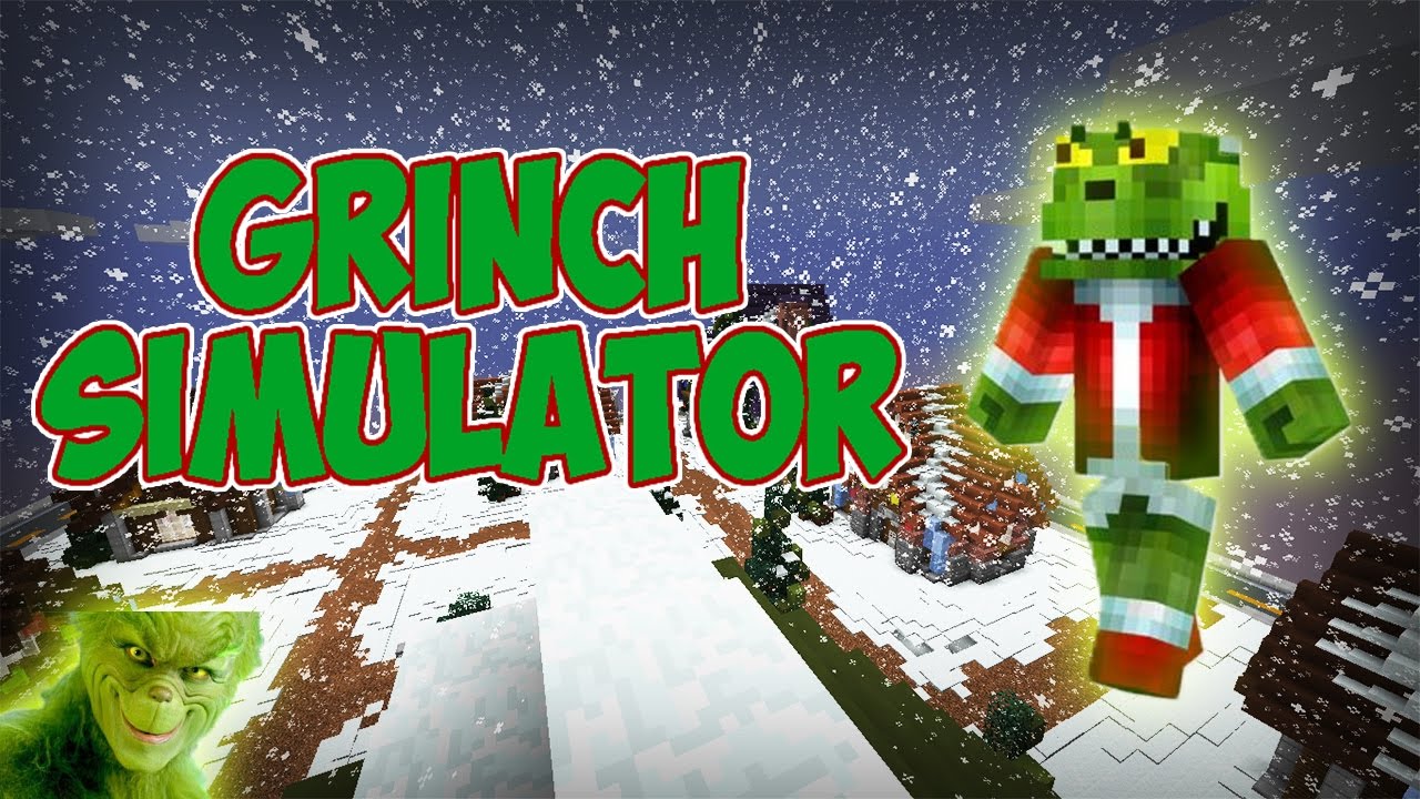 GRINCH SIMULATOR!!! - Minecraft (Hypixel) - YouTube