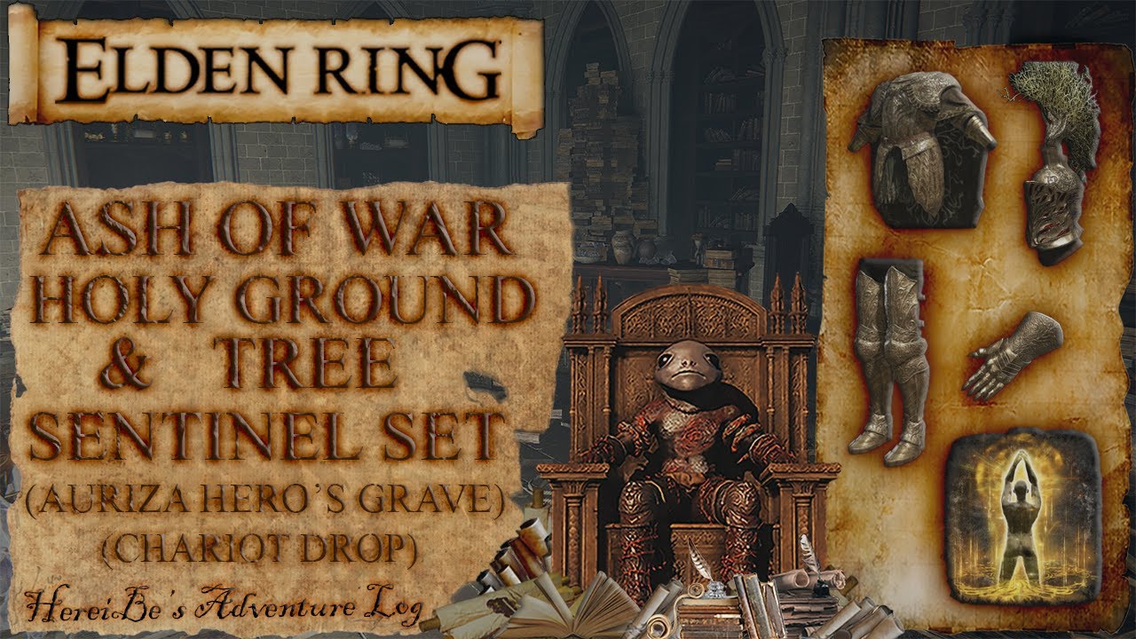 Destroying Chariots in Auriza Hero's Grave | Ash of War Holy Ground ...