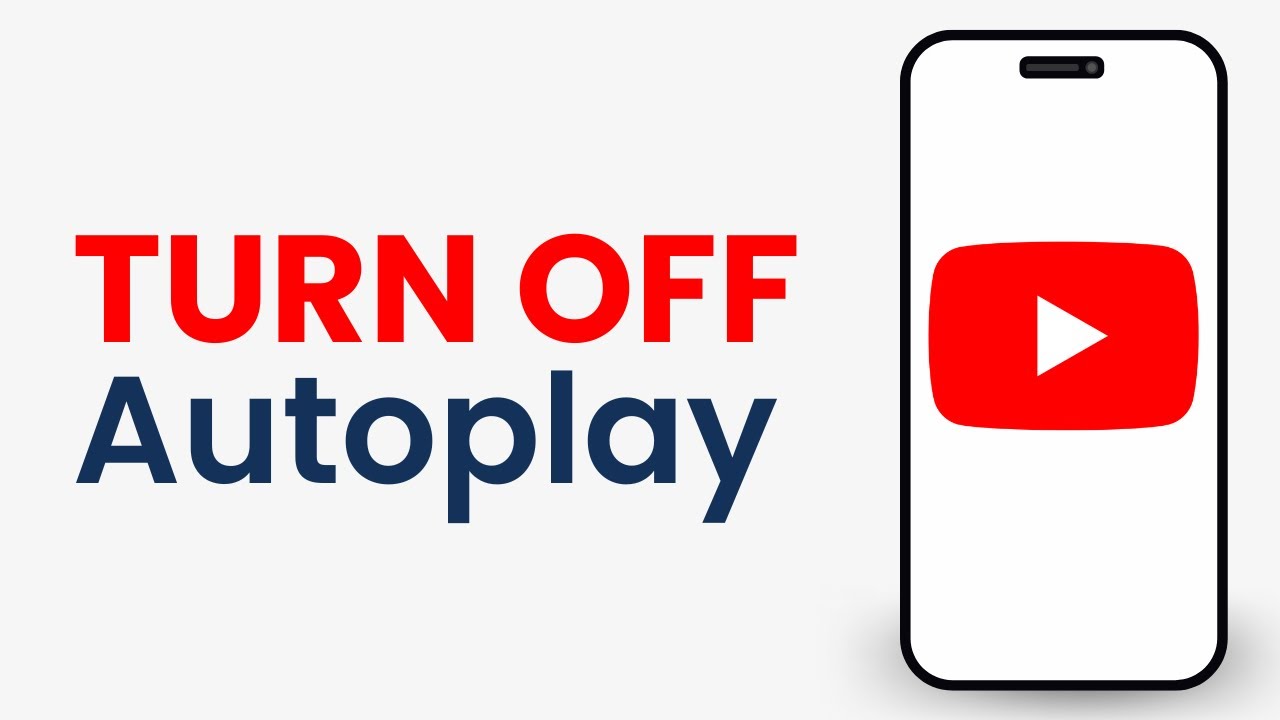 How to Turn Off Autoplay on Youtube - YouTube