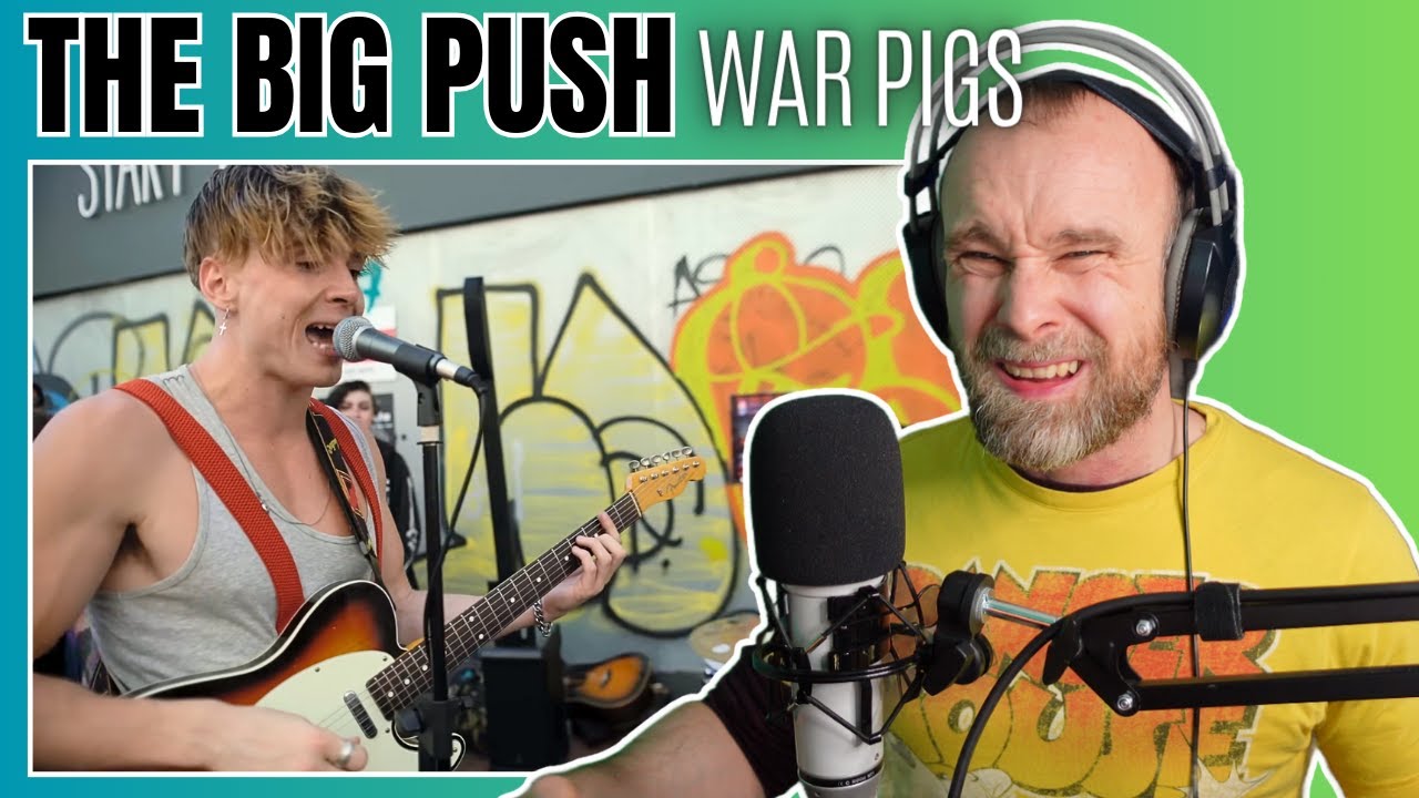 The Big Push - "War Pigs" (LIVE) Reaction: A SMASHING MASHUP! - YouTube