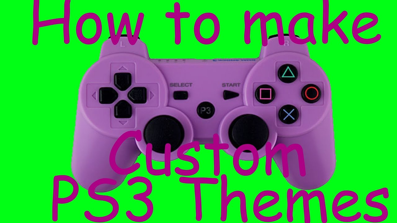 PS3 Tutorial How To Make Custom Themes YouTube ps3-tutorial-how-to-make-custom-themes-youtube