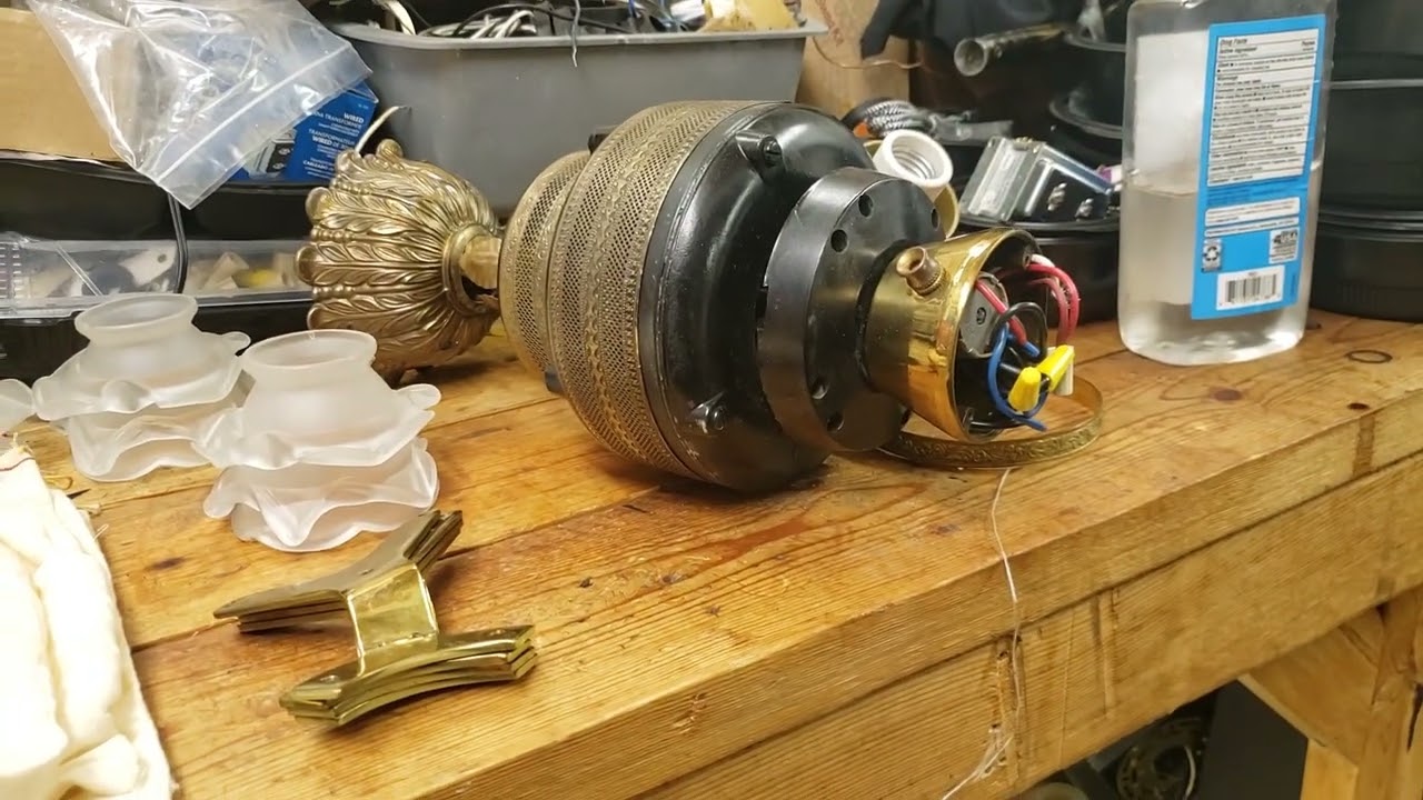 Royal Windyne "The Victoria" Ceiling Fan Unboxing & Inspection - YouTube