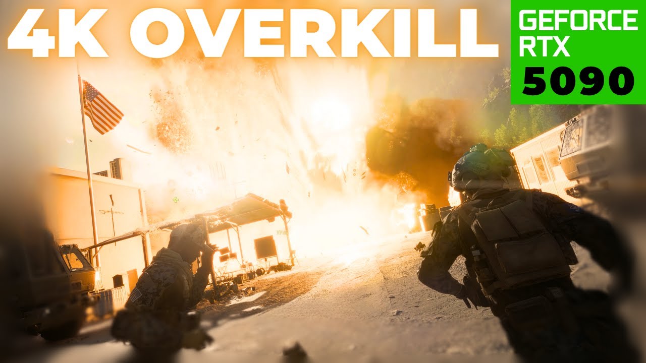 5090 DESTROYS BF6 Campaign in 4K Overkill!! - YouTube