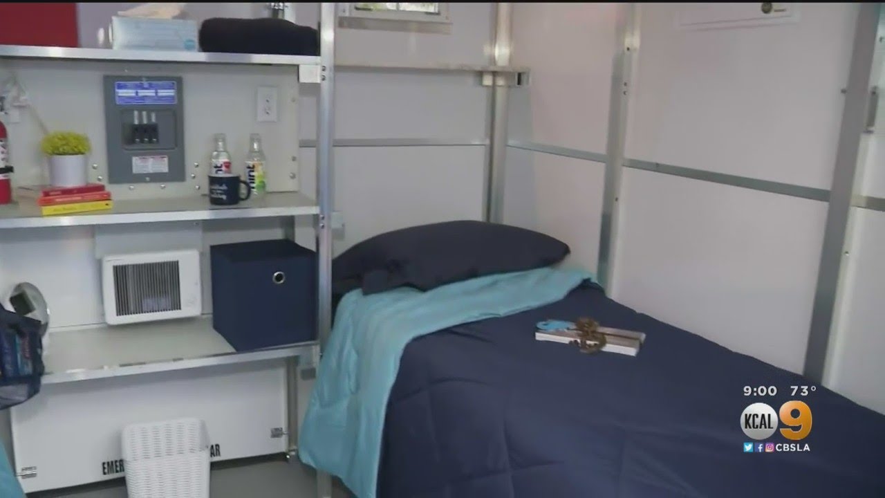 Homeless Encampment In Eagle Rock To Turn Into Tiny Home Village To ...