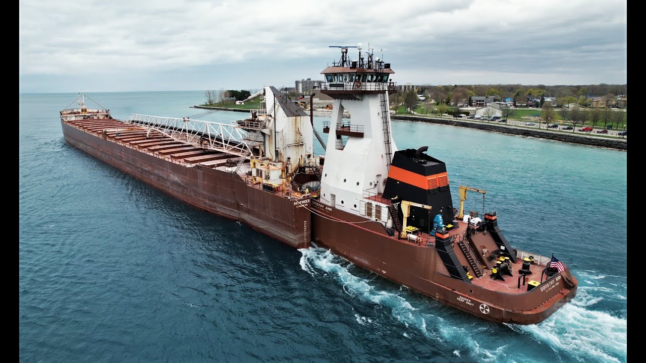 DOROTHY ANN / PATHFINDER - Upbound Port Huron, Michigan 4-18-2023 - YouTube