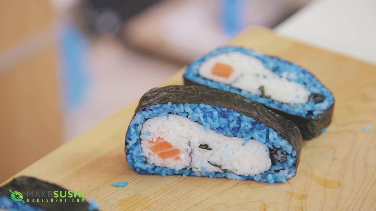 Food Art - Doggy Sushi Roll - YouTube