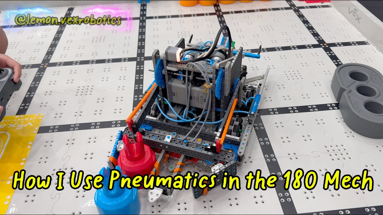 How I Use Pneumatics in the 180 Mech | VEX Robotics 2025–2026 Season ...