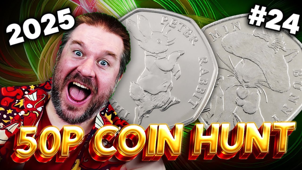 EP24 | £300 50p Coin Hunt: Bank-Hopping Mayhem & a Hidden 90s Treasure ...