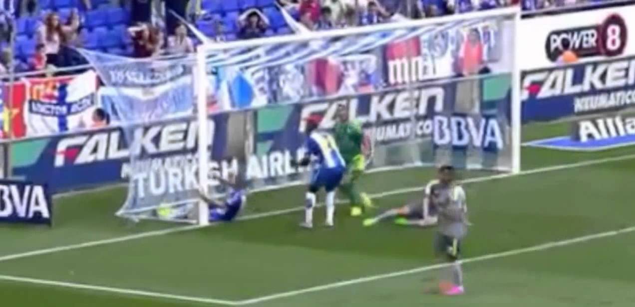 keylor Navas Amazing save Espanyol vs Real Madrid - YouTube