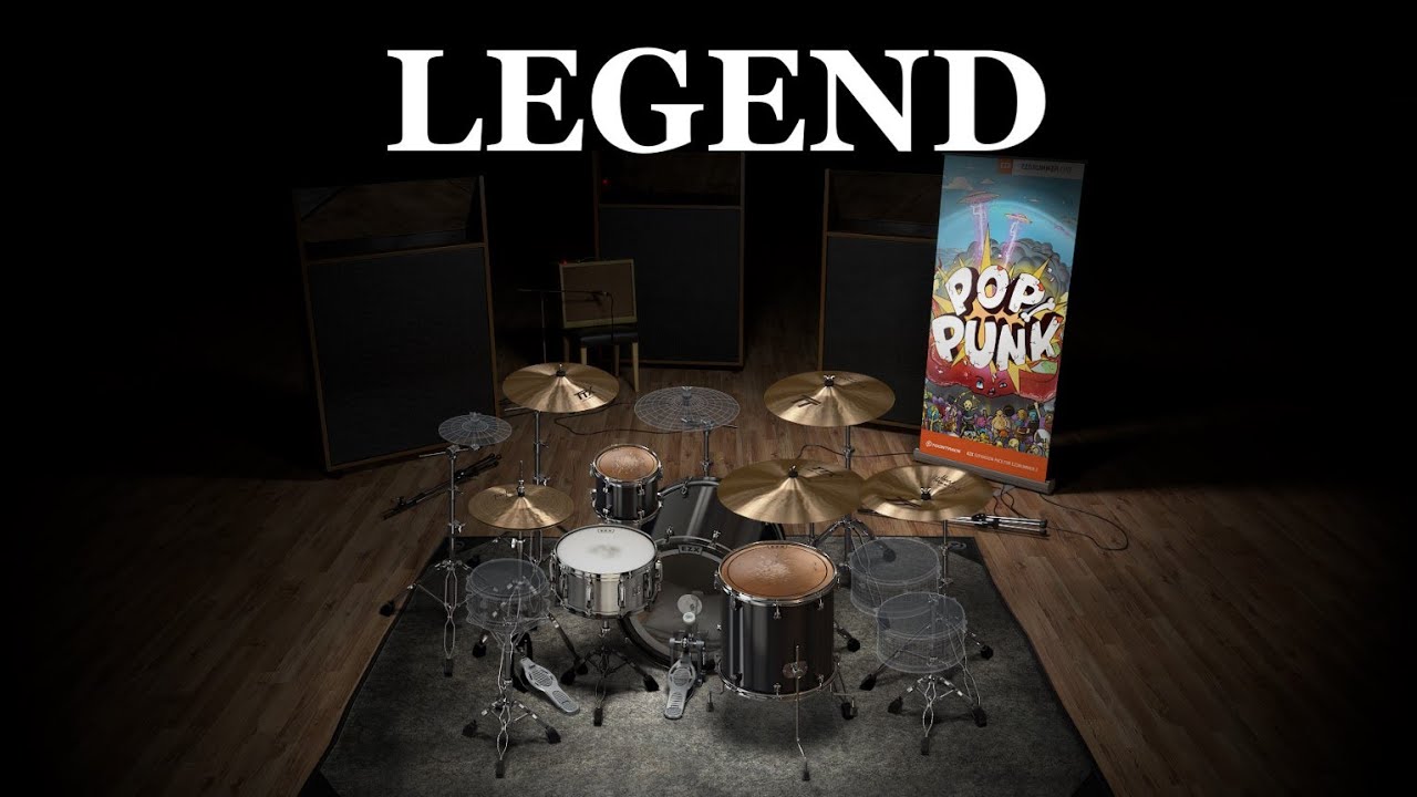 Legend - Proven only drums midi backing track - YouTube