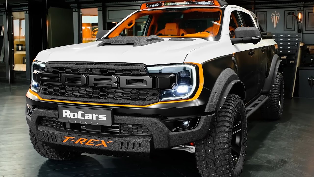 2024 Ford Ranger Raptor T REX - New Gorgeous Pickup by Carlex Design ...