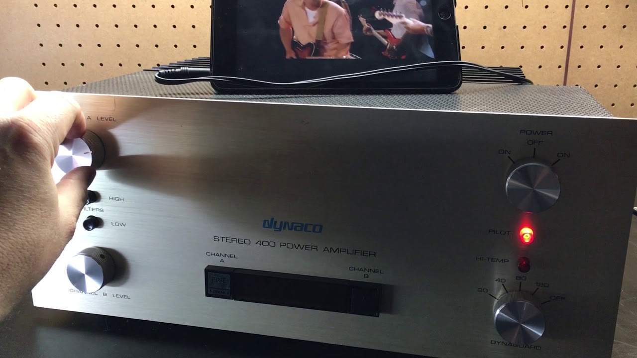 Dynaco 400 - YouTube
