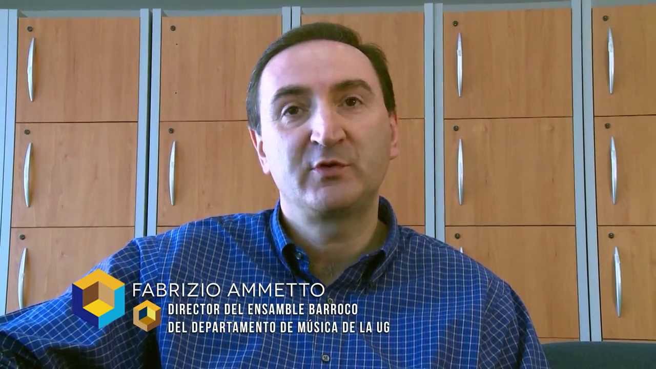 FABRIZIO AMMETTO - ENSAMBLE BARROCO DEL DEMUG - FIC 2013 - YouTube