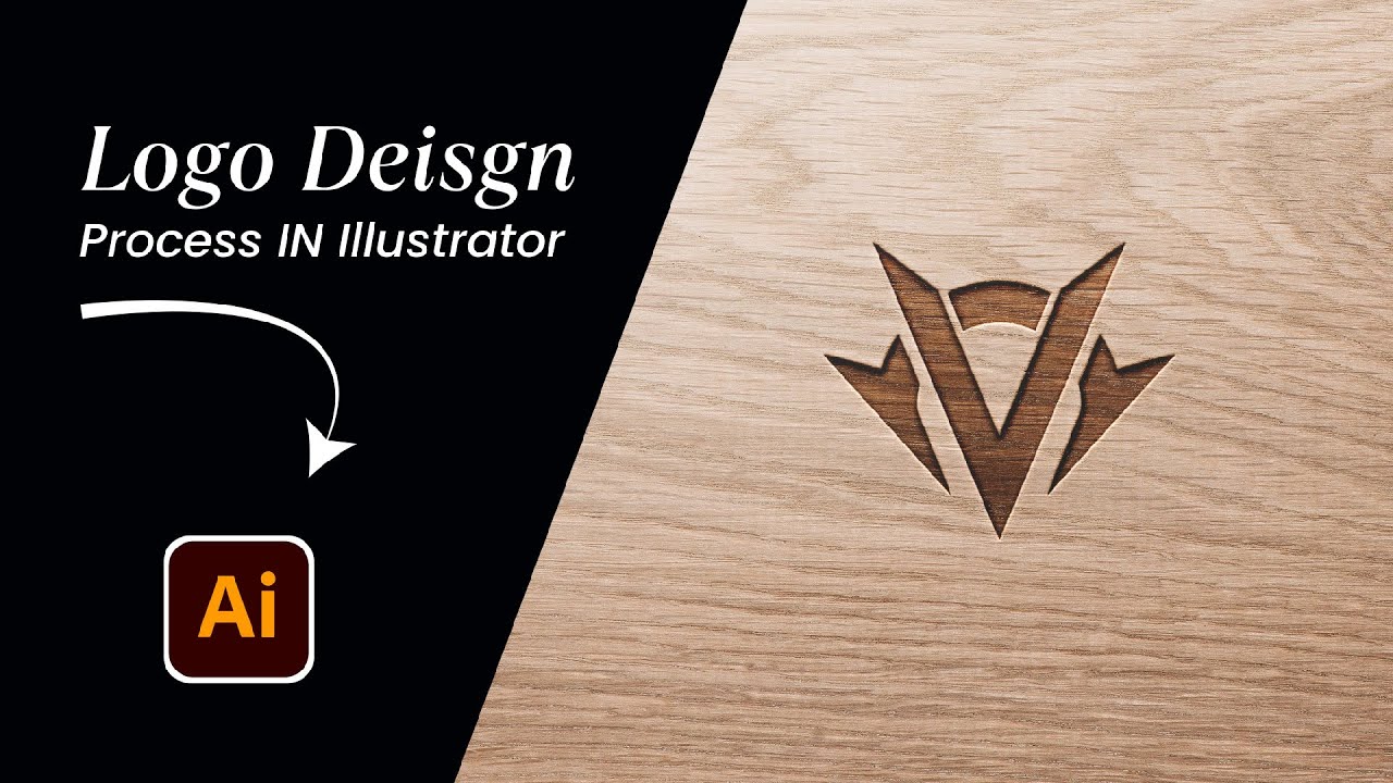 Logo Design Process In Adobe Illustrator | Logo Design Tutorial - YouTube