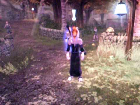 Fable - Chicken Hat with Woman's Dress. Dancing, Farting. etc