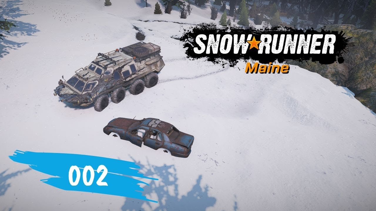das erste Upgrade - Snow Runner (Maine) 002 - PC Lets Play deutsch ...